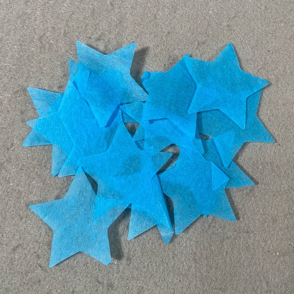 Taylor Swift | Art | Taylor Swift 989 Blue Star Paper Confetti | Poshmark